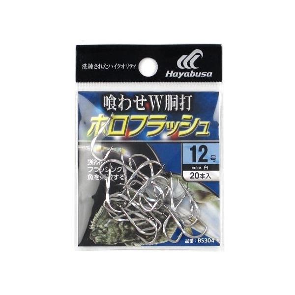 【ハヤブサ/HAYABUSA】[環境美化協力商品]サイズ： 12号カラー： 白その他特徴： 20本入釣り方、フィールド： 落とし込み・ヘチ釣り代表対象魚： ヒラメ(平目)代表対象魚(詳細)： 青物