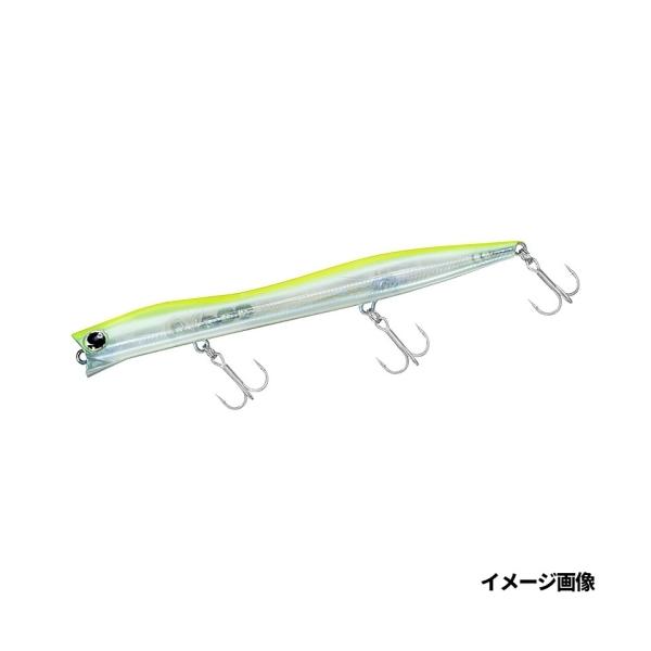 大野ゆうき監修、魅惑のスリムシャローランナー「スライ」に、トレンドの「スリム&amp;ロング」タイプが追加カラー： ハッピーレモン全長： 125mm自重： 9.8gタイプ： Fレンジ： 水面-水面直下約5cmアクション： I字V波紋フック：...