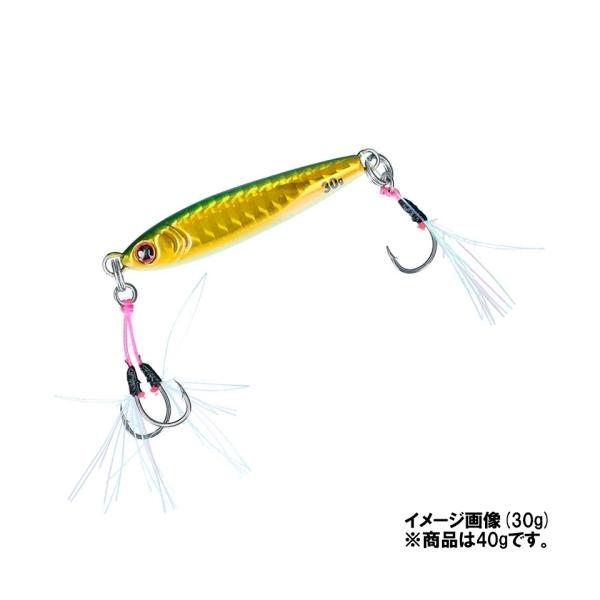 タッチ&amp;ゴーメソッドで冴える!I字系微波動SLJ(スーパーライトジギング)ジグ。ソルティガCVジグSLJは、その形状から鉛素材でもハイスピードフォールを実現。リアクションでターゲットに追わせ、ボトムタッチ&amp;ゴーによるミディア...