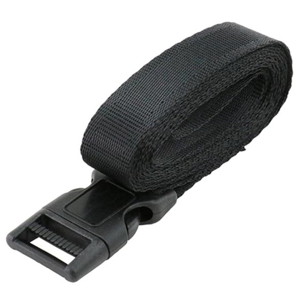 ワンタッチバックル式で荷締め・結束作業が簡単にできます。■■■用途■■■アウトドア、レジャー、引っ越しなどの荷締作業。■■■機能・特徴■■■誰でも簡単に軽量物の荷締作業が可能です。長さ調整は自由自在です。■■■仕様■■■●ベルト幅：25mm...