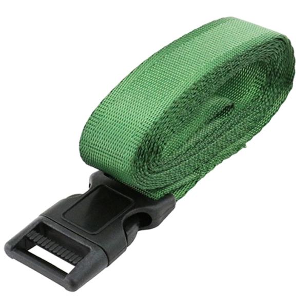 ワンタッチバックル式で荷締め・結束作業が簡単にできます。■■■用途■■■アウトドア、レジャー、引っ越しなどの荷締作業。■■■機能・特徴■■■誰でも簡単に軽量物の荷締作業が可能です。長さ調整は自由自在です。■■■仕様■■■●ベルト幅：25mm...