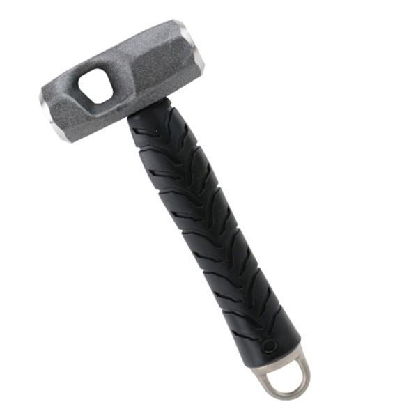 腰回りのカラビナに直接脱着ができる携帯に便利な特殊形状のハンマーです。■■■用途■■■足場工事等。■■■機能・特徴■■■柄尻には、セフティコードを取り付けられるシャックル付きで、安全作業をサポートします。通常サイズより短いグリップ長になって...