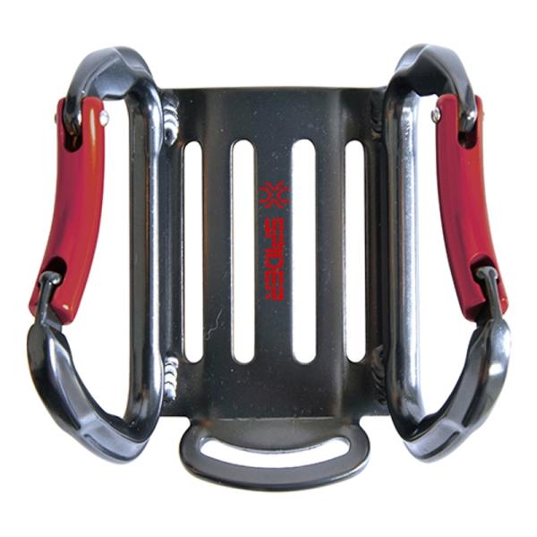 高強度、アルミ鍛造極太カラビナを採用しています。■■■用途■■■ベルトに装着して工具などの吊り下げ。■■■機能・特徴■■■スパイダーシリーズとしてデザインを統一できます。簡易工具などの吊り下げに最適です。カラビナ2個付なので多くの工具が吊り...