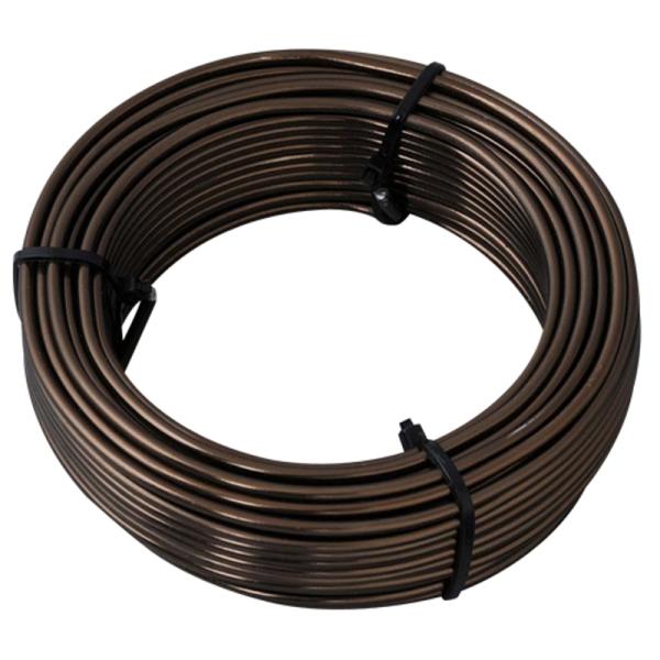 園芸・工作に加工しやすいアルミ線です。■■■用途■■■結束。■■■機能・特徴■■■盆栽用・園芸用・工作用などに使用できます。■■■仕様■■■●太さ：2.5mm。●重さ：200g。●長さ：約14m。●ブロンズ色。■■■注意事項■■■使用時は軍...