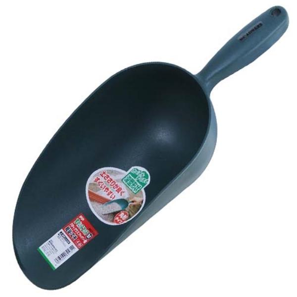 軽量・丈夫でたっぷりすくえるワイド型の樹脂製スコップです。■■■用途■■■スコップ。■■■機能・特徴■■■土すくい用です。深型形状でたっぷりすくえます。軽量・丈夫な樹脂製です。先が丸く、土ささりがスムーズです。■■■仕様■■■●丸型タイプ。...