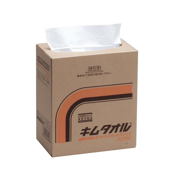 キャッチコピー多量の拭き取りに最適な紙ウエスです。用途機械・部品・工具などに付着した油汚れの拭き取り、インク・塗料・薬液などの拭き取り。特徴経済的な150枚入り箱単位です。吸水、水拭きなどに最適です。4枚重ねで優れた強度です。持ち運びに便利...