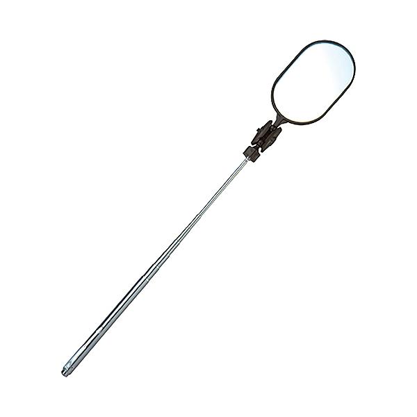 キャッチコピー柄は、伸縮しますので、背面や狭い場所など、見えにくい場所も鏡に映して簡単に見る事ができます。用途見えにくい、狭い所の点検・観察に使用する鏡。特徴鏡の角度を自由に変える事ができます。鏡は2倍に拡大して写します。