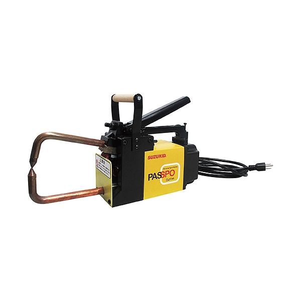 キャッチコピーアーク溶接機でできない、重ね合わせ溶接が容易に出来ます。用途薄板鋼板・ステンレスのスポット溶接機。特徴シートメタル(薄板)にワイヤークラフト(線材交差)に適しています。100Vコンセントから使用可能です。溶接時に火花・ヒューム...