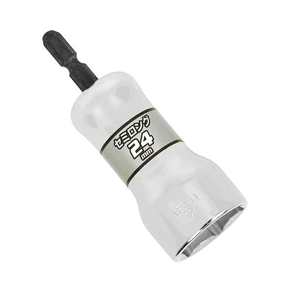 キャッチコピー高耐久、軽量設計の普及型セミロングソケットです。用途ホールダウン金物等の締付け用ソケット。特徴軽量、コンパクトなセミロングソケットで、ソーラーパネルの架台施工などにも最適です。クロームメッキ、ミラー仕上げで錆に強く、屋外作業に...