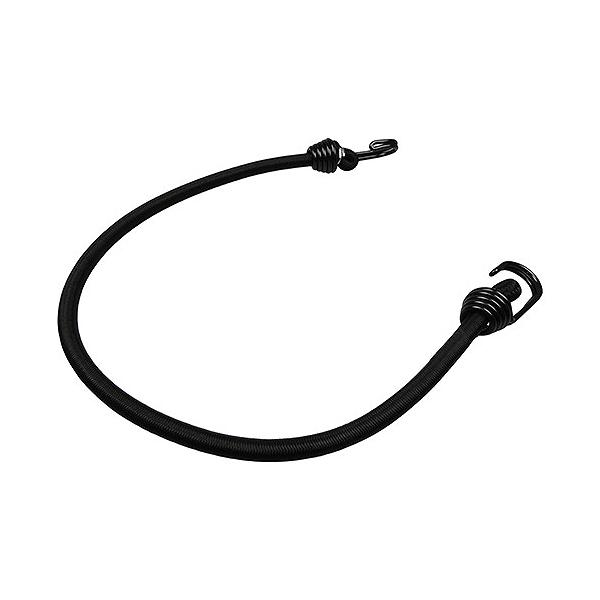 キャッチコピー伸縮性があり、周囲を糸で特殊織しているため、強度があります。用途荷物の仮留め・固定。特徴両端にフックの付いた丸ゴムです。フック取付なので、様ーな所に簡単に取付可能です。