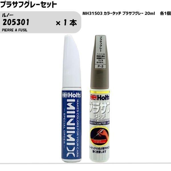 こちらの商品ページはプラサフグレーセットの販売ページとなります。商品情報メーカー：ルノーカラーコード：205301カラー名称：PIERRE A FUSIL内容量：1本あたり20ml備考：メイン塗料の後にクリアペイントでの艶出しを想定していま...