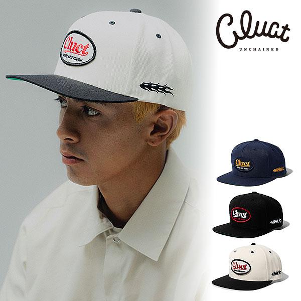 CLUCT クラクトフロント部分にワッペンを配置しサイドには刺繍を施したたベースボールキャップ。スナップバック仕様でサイズ調整が可能です。CLUCTらしさを落とし込んだ長年愛用できる商品です。CONTENT _ ACRYLIC80%,WOO...