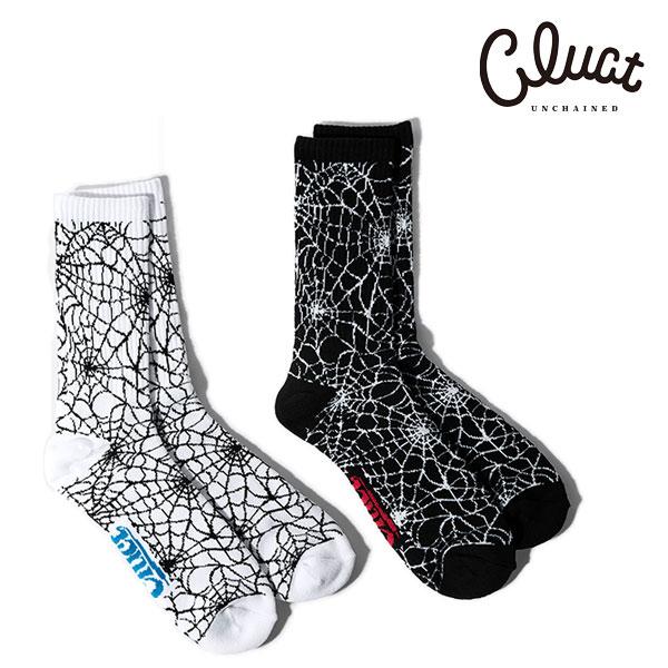 CLUCT クラクト履き心地抜群の靴下。スパイダーウェブの総柄をを配置しました。CONTENT _ COTTON80% , POLYESTER10% , SPANDEX7% , NYLON3%サイズ : FREE■DELI : 5月〜6月入...