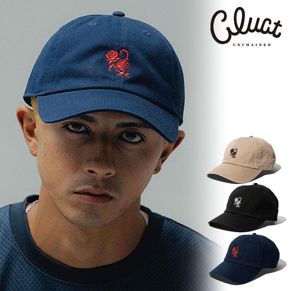 CLUCT クラクト浅めの作りのCAPです。フロント部分の刺繍とバックサイドにも刺繍が施されてシンプルかつインパクト大なデザインで個性を発揮します。着こなしの善し悪しを問わないアイテムです。CONTENT _ COTTON100%サイズ :...