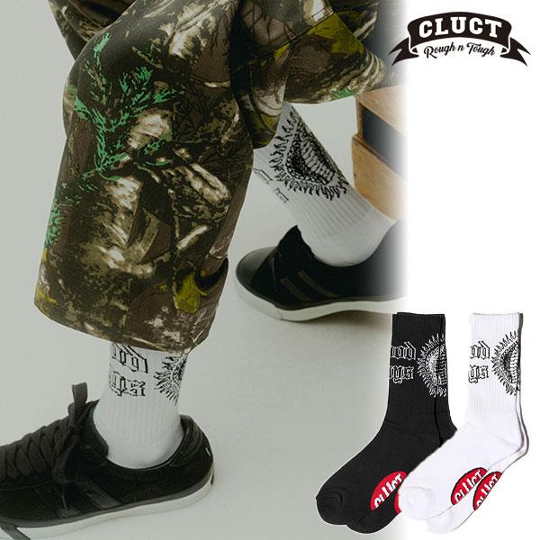 CLUCT クラクトリブ編みのしっかりとした質感が特徴のソックスに、グラフィックロゴがデザインされています。シンプルながらも個性的なアクセントを効かせ、日常のスタイルにさりげない個性をプラスします。素材 : COTTON80% ,POLYE...