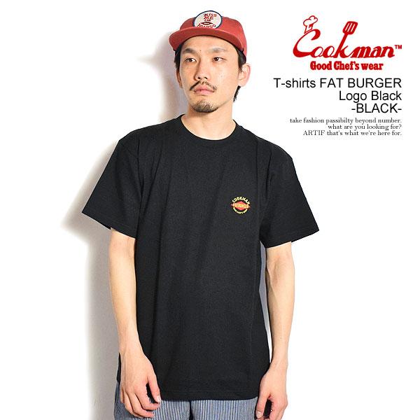 【発売日：2025年04月25日】COOKMAN クックマン●商品説明程よい肉厚のボディに、Cookmanらしいオリジナルデザインをバックプリントに施したTシャツ。エプロンを付けた時でも、後ろ姿をおしゃれに見せてくれます。FAT BURGE...