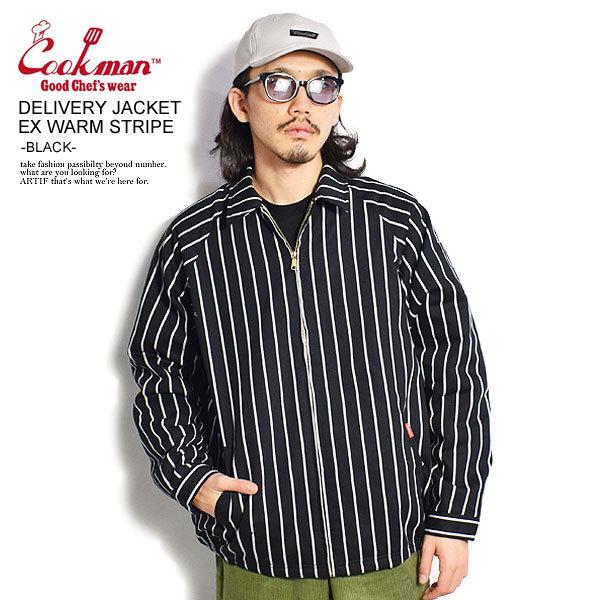 【発売日：2021年12月13日】COOKMAN クックマン人気のDelivery Jacketに中綿を追加。暖かさが増した秋冬仕様の商品です。LAの昼夜の寒暖差って結構激しいんだよね！なぜかって?この街の内陸部は砂漠気候なんだってさ。オレ...