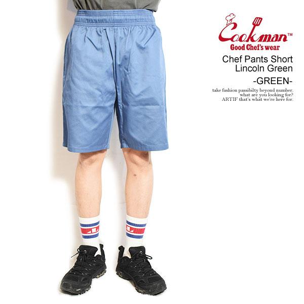 【発売日：2024年05月10日】COOKMAN クックマン暑いキッチンでも快適に過ごせるChef Pants Short。腰周りがゆったりしていて、ウエストは幅広のゴムが使用されているので、リラックスした着用感を実現。パンツをフックに引っ...