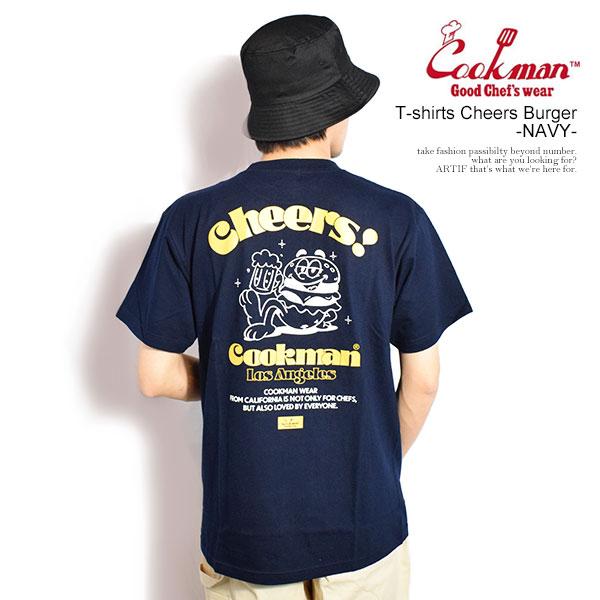 【発売日：2026年04月14日】COOKMAN クックマン●商品説明程よい肉厚のボディに、Cookmanらしいオリジナルデザインをバックプリントに施したTシャツ。エプロンを付けた時でも、後ろ姿をおしゃれに見せてくれます！バーガーもビールで...