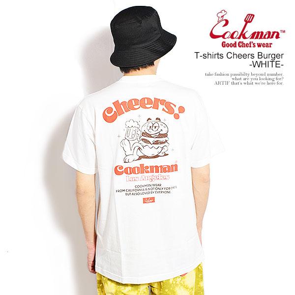 【発売日：2026年04月14日】COOKMAN クックマン●商品説明程よい肉厚のボディに、Cookmanらしいオリジナルデザインをバックプリントに施したTシャツ。エプロンを付けた時でも、後ろ姿をおしゃれに見せてくれます！バーガーもビールで...