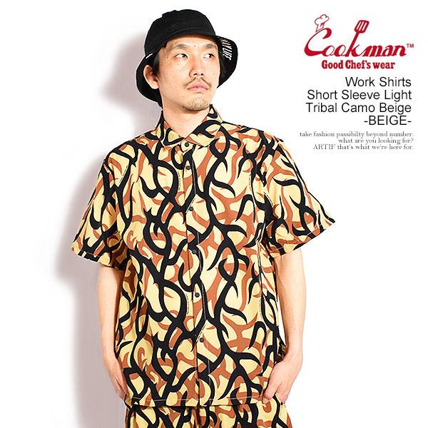 【発売日：2026年04月14日】COOKMAN クックマン●商品説明ストレッチ素材で動きやすく、抜群の軽さとクイックドライ機能のあるLight生地のショートスリーブシャツ。水平に近い開きの衿（ホリゾンタルカラー）が採用されており、カジュア...