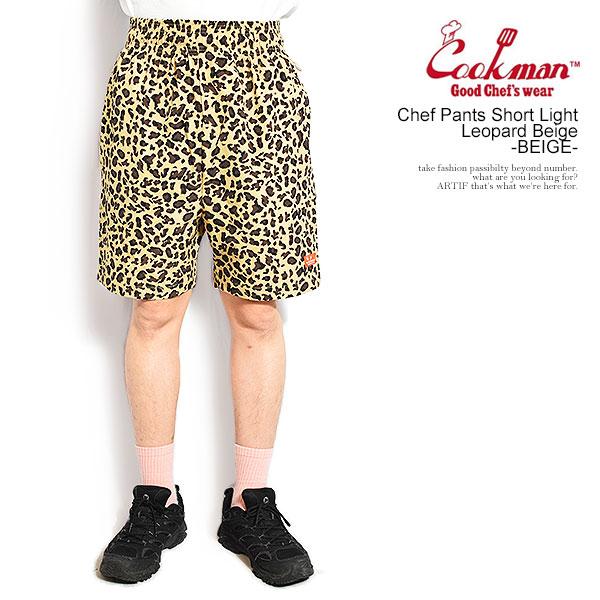【発売日：2026年04月11日】COOKMAN クックマン●商品説明暑いキッチンでも快適に過ごせるChef Pants Short。腰周りがゆったりしていて、ウエストは幅広のゴムが使用されているので、リラックスした着用感を実現。裾にかけて...