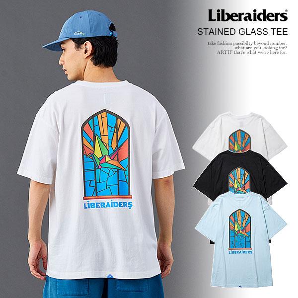 【発売日：2026年04月17日】Liberaiders リベレイダース●商品説明6.2ozの天竺を使用したS/S TEE。ワンウォッシュ加工。ステンドグラスと折り鶴を融合させたグラフィックが入ります。イスタンブールのブルーモスクにはキリス...