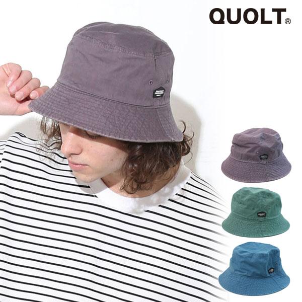 QUOLT クオルト 50％OFF SALE セールバイオウォッシング加工により絶妙に色褪せた風合いを表現したバケットハット。サイズ : 58.5cm素材 : COTTON 100%