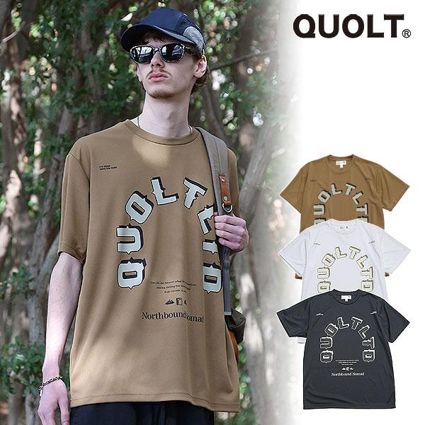 QUOLT クオルト 速乾性、吸水性に優れたなめらかで涼しいメッシュ生地を使用したTシャツ。街中はもちろん様々なアクティビティやスポーツシーンにも対応した一枚。素材 : POLYESTER 100％■DELI : 6月上旬〜中旬入荷予定サイ...