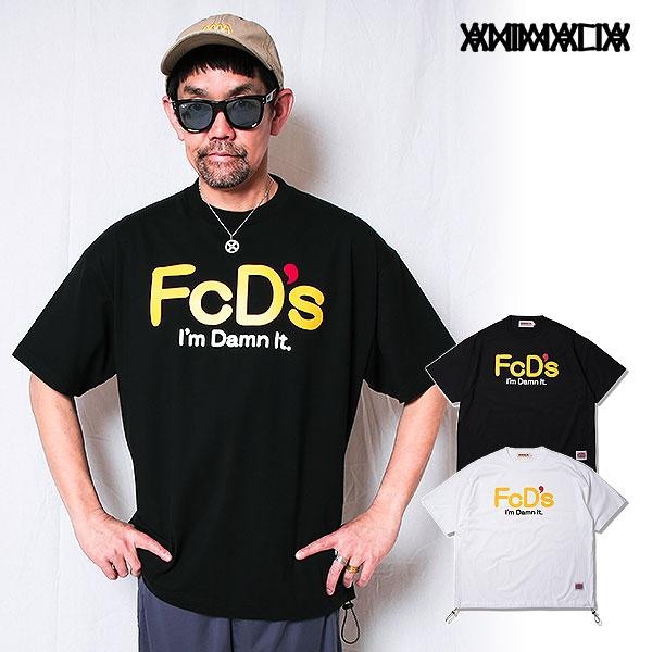 ANIMALIA アニマリア左右の裾口にドローコードが付いた6.5ozTEE。ゆったりとしたシルエットに仕上げており裾を絞ってお好きな丈に調節可能。絞らずに着ればリラックスできるシルエットに。フロントにFcD'sプリントが入るモデル。■DE...