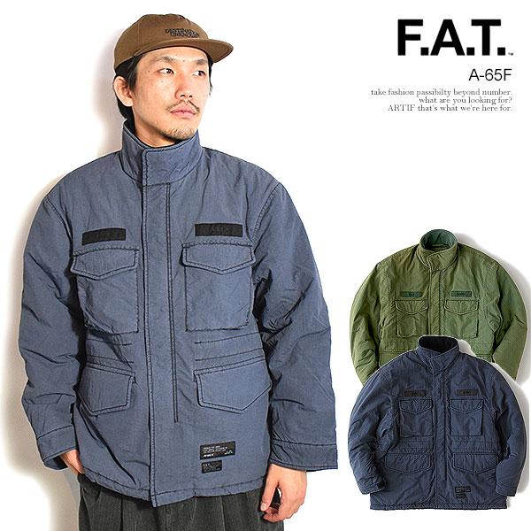FAT エフエーティー A-65F.TAC メンズ ジャケット ミリタリージャケット M-65 AVIREX アヴィレックス コラボ 送料無料 atfjkt FAT SALE セール エフエーティー ジャケット FAT A-65F メンズ