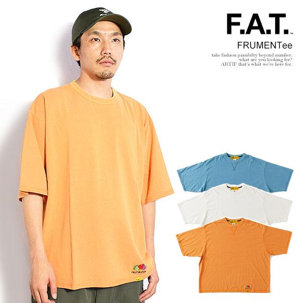 【発売日：2026年05月16日】FAT エフエーティー●商品説明Fruit of the Loom×F.A.T.のコラボレーションによるBIGシルエットカットソー。ピグメント加工により絶妙な色合いとアタリ感を表現することで、シンプルながら...
