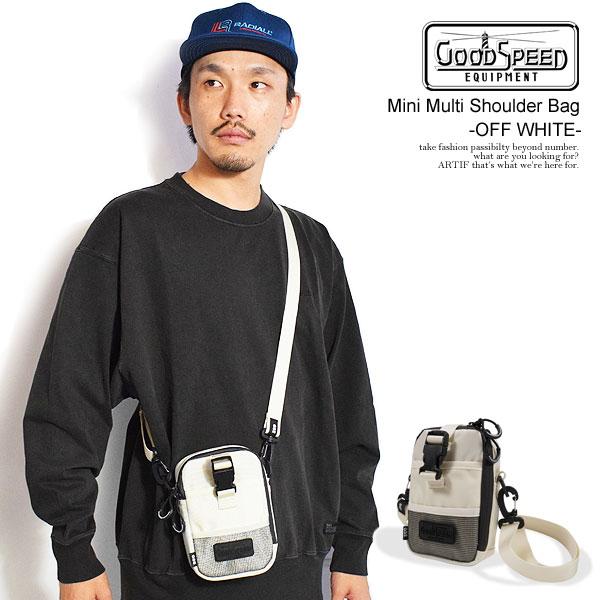 【発売日：2025年09月06日】GOODSPEED equipment グッドスピード イクイップメント細部までこだわったオリジナルナイロンシリーズのミニマルチショルダーになります。表生地は、耐久強度、摩擦に強い680D（デニール）のナイ...