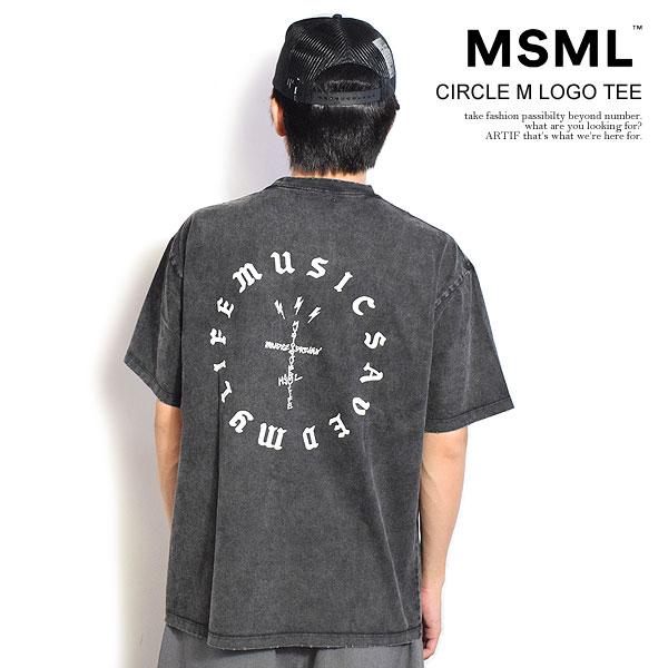 【発売日：2025年08月03日】MSML エムエスエムエル●商品説明都市に漂う微かな反骨と、夢想の残響。特別な加工技術によって生まれたヴィンテージの風合いが、過去と未来を繋ぐように、静かな存在感を纏わせる。厚手で柔らかいコットン100％の...