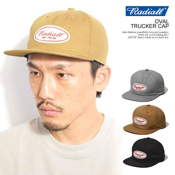 ラディアル キャップ RADIALL OVAL - TRUCKER CAP radiall メンズ