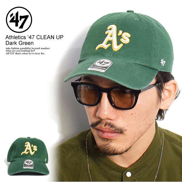 47Brand フォーティーセブン キャップ '47 Athletics CLEAN UP 47Brand フォーティーセブン キャップ '47 Athletics CLEAN UP