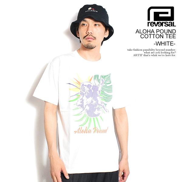 【発売日：2025年05月23日】reversal リバーサル 20％OFF SALE セール ●商品説明印象的な刺繍風プリントで一見HAWAIIのカフェのユニフォームのような、夏ムード満載な半袖TEE。が、そこはrvddw。中央にはサーフ...
