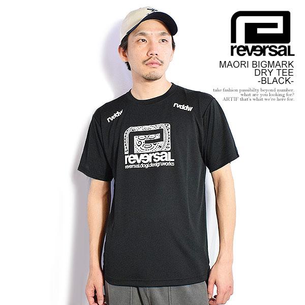 【発売日：2026年02月27日】reversal リバーサル●商品説明ニュージーランドの戦闘民族、マオリの模様をモチーフとしたオリジナルパターンをBIGMARKなどに落とし込んだドライTEE。吸汗速乾素材を使用しているので、発汗時の不快感...