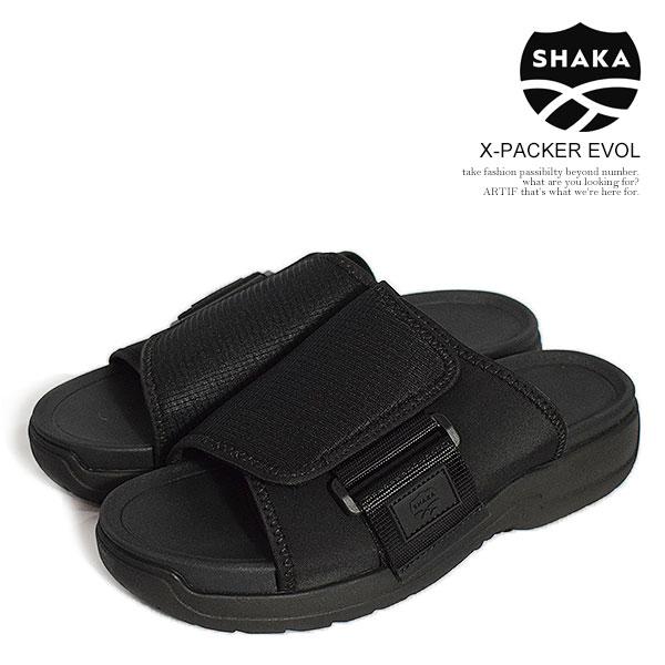 【発売日：2026年05月13日】SHAKA シャカ●商品説明フットウェアブランドSHAKA(シャカ)の定番モデルとして高い支持を集めてきたスライドサンダル「X-PACKER」に、創業時から変わらないSHAKA(シャカ)を象徴するオリジナル...