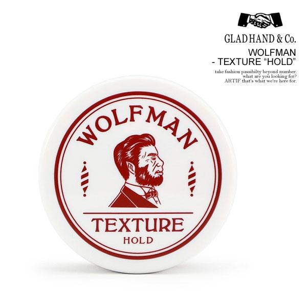 【発売日：2023年07月16日】GLAD HAND グラッドハンドWolfman Barber Shopとのコラボレートラインからオリジナルのワックスが発売です。滑らかなテクスチャーで、髪の動きをしっかりと生み出しスタイリングをキープして...