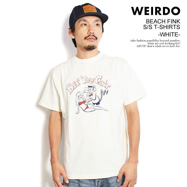 【発売日：2025年07月29日】WEIRDO ウィアード●商品説明風変わりで意地が悪く、嫌な目つきをしたみんなの嫌われ者、WRD FINKのグラフィックが落とし込まれています。原綿からこだわりUSAコットンを使用し長く愛用した時の経年変化...