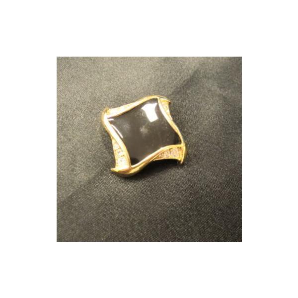 素材：金属、ラインストーン、エナメル大きさ：約H25×W25