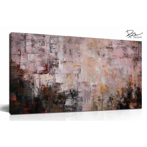 Unique＆Technic BURNISH WALL ART「魅せる現代芸術」「知的空間演出」・avant-garde（アヴァンギャルド）新商品 2022秋冬 2023春・洗練された抽象表現とチルトーンカラーデザイン。・厚手で丈夫なキャン...