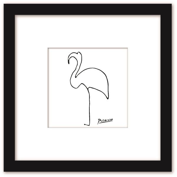 【線が表現する美しさは、飾った瞬間から気分まで彩る】パブロ・ピカソ/Pablo Picassoスペインのマラガに生まれ、フランスで制作活動をした画家。 生涯におよそ1万3500点の油絵と素描、10万点の版画3万4000点の挿絵を制作し、その...