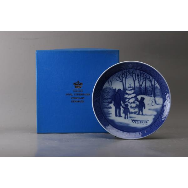 Royal Copenhagen ロイヤルコペンハーゲン 1979年 イヤープレート 飾り皿 共箱 リーフレット 本物保証