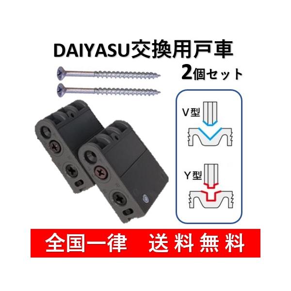 DAIYASU　DWGH-MV/MY代替品　二次元調整戸車コマ（車）形状が二種類ありますので、ご使用の戸車に合う形状をご選択ください。※製品サイズ・コマ形状をよくご確認の上、ご注文お願いいたします。≪ 製品仕様 ≫◆ 木口取付タイプ◆ 上下...
