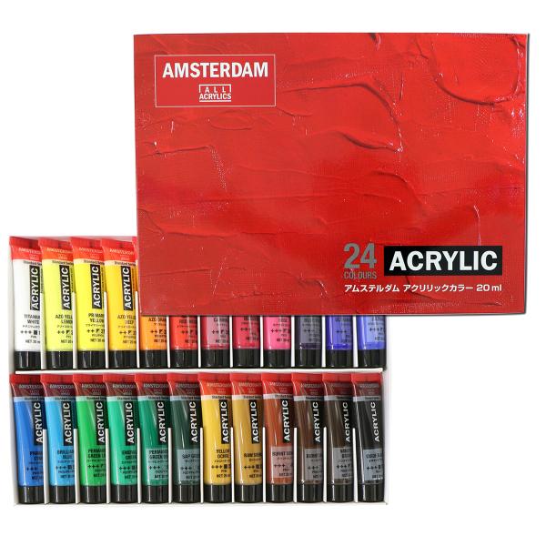 容量：20mL 色名：チタニウムホワイト、プライマリーイエロー、アゾオレンジ、プライマリーマゼンタ、ナフトールレッドミディアム、ウルトラマリン、プライマリーシアン、パーマネントグリーンライト、オキサイドブラック、パーマネントグリーンディープ...