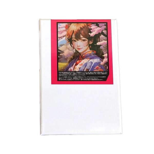 F3サイズ：273×220mm生地：380ｇ/m2素材：コットン30％　ポリエステル70％用途：油彩・アクリル・水彩、ポーリングアートなどに最適中目の綿化繊混紡生地で作られたこの絵画用キャンバスは、高い着色力と優れた筆感を備えています。コッ...