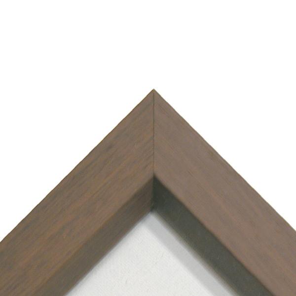 MDF材に木目調フィルム貼加工 ※色味が変わる場合がございますF8号棹幅：表22/裏12mm棹高：外50/内38mm吊り金具キャンバス固定金具クッション付ガラスはついておりませんのでご注意ください。