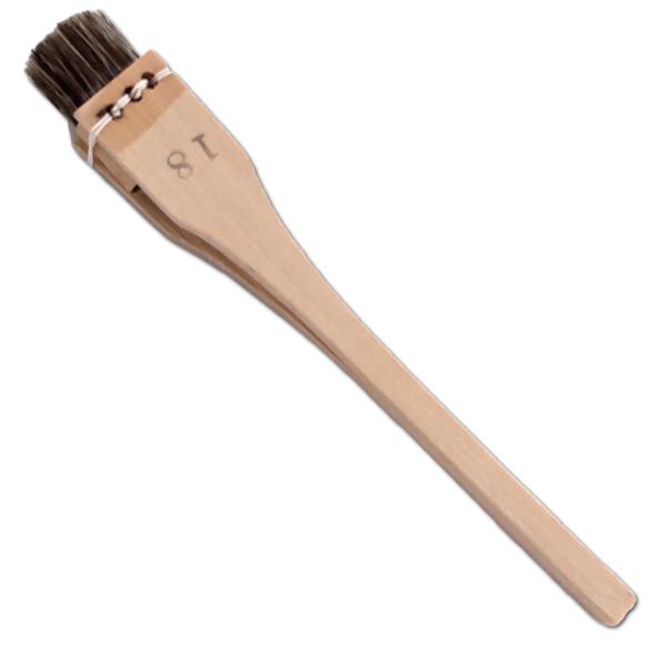 幅：18mm全長：150mm 毛の材質：馬毛